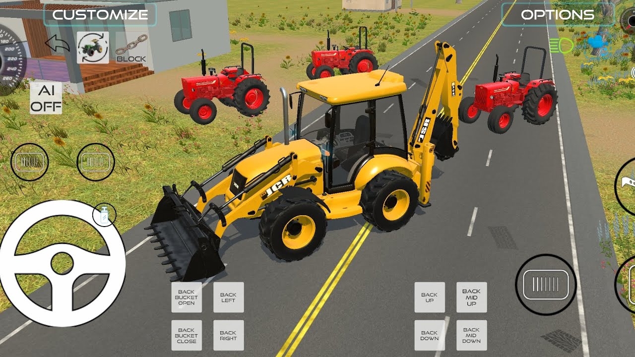 jcb gems for 3 tractor farming in gems #jcbvideo #tractor #tractorvideo ...