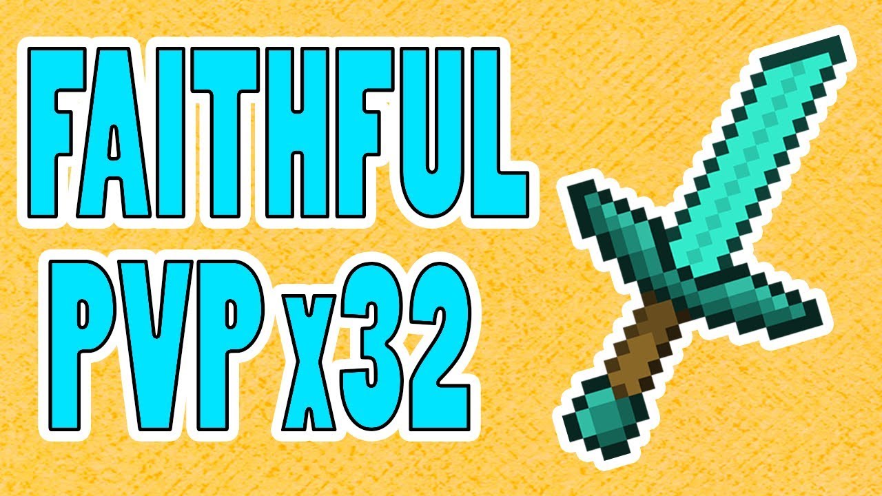 Faithful PvP x32 HIGH FPS - Minecraft PvP Texture Pack Review - (1.7.X1 ...