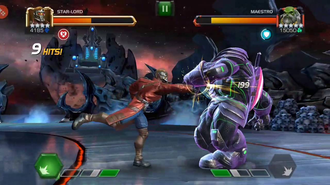Marvel Contest of Champions Maestro Battle Post Block Profiency Team ...