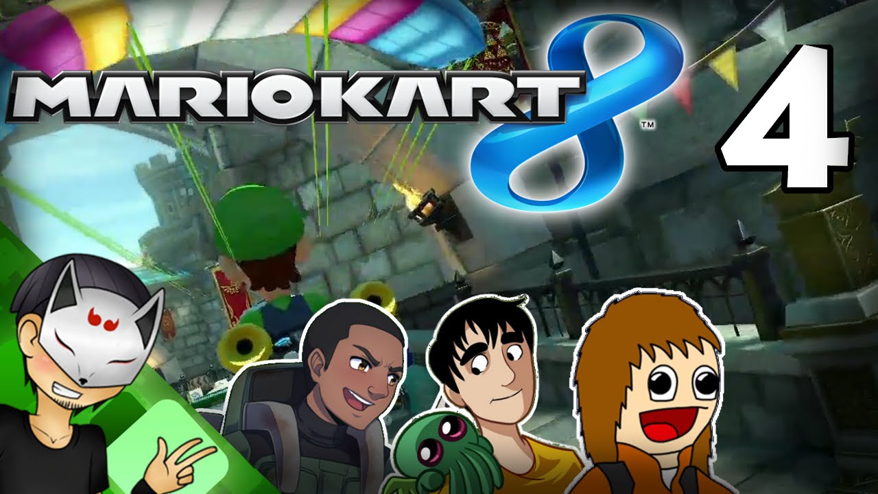 The Race is On!(Mario Kart 8 w/ The Derp Crew) - Ep. 4[1080p 60FPS ...
