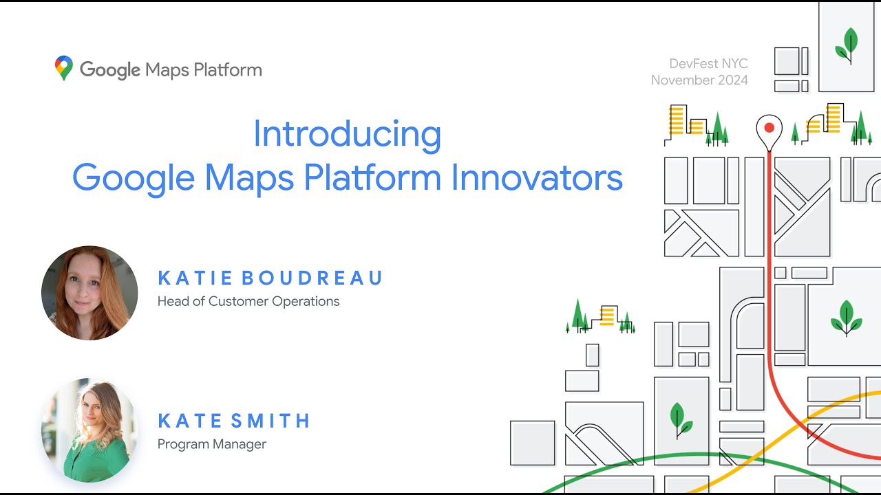 Introduction to Google Maps Platform Innovators - YouTube
