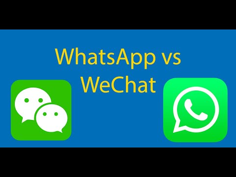 Differences, WeChat VS WhatsApp 2021