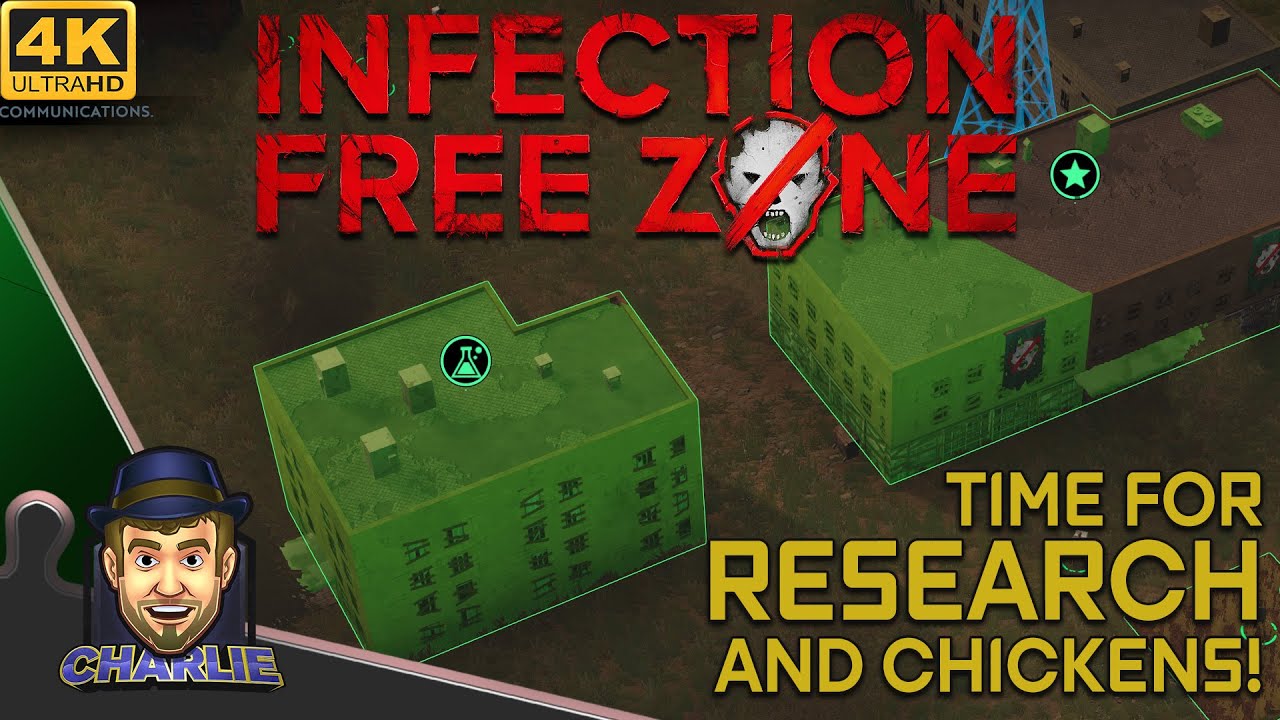 CONTINUING WITH RESEARCH AND CHICKENS! - Infection Free Zone Gameplay ...