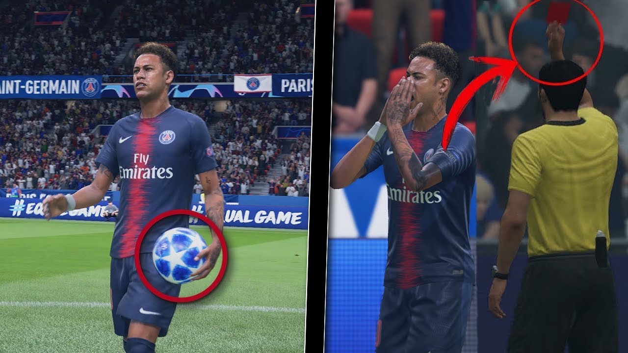 E se um jogador fizer HAT-TRICK E FOR EXPULSO, ELE LEVA A BOLA? | FIFA ...