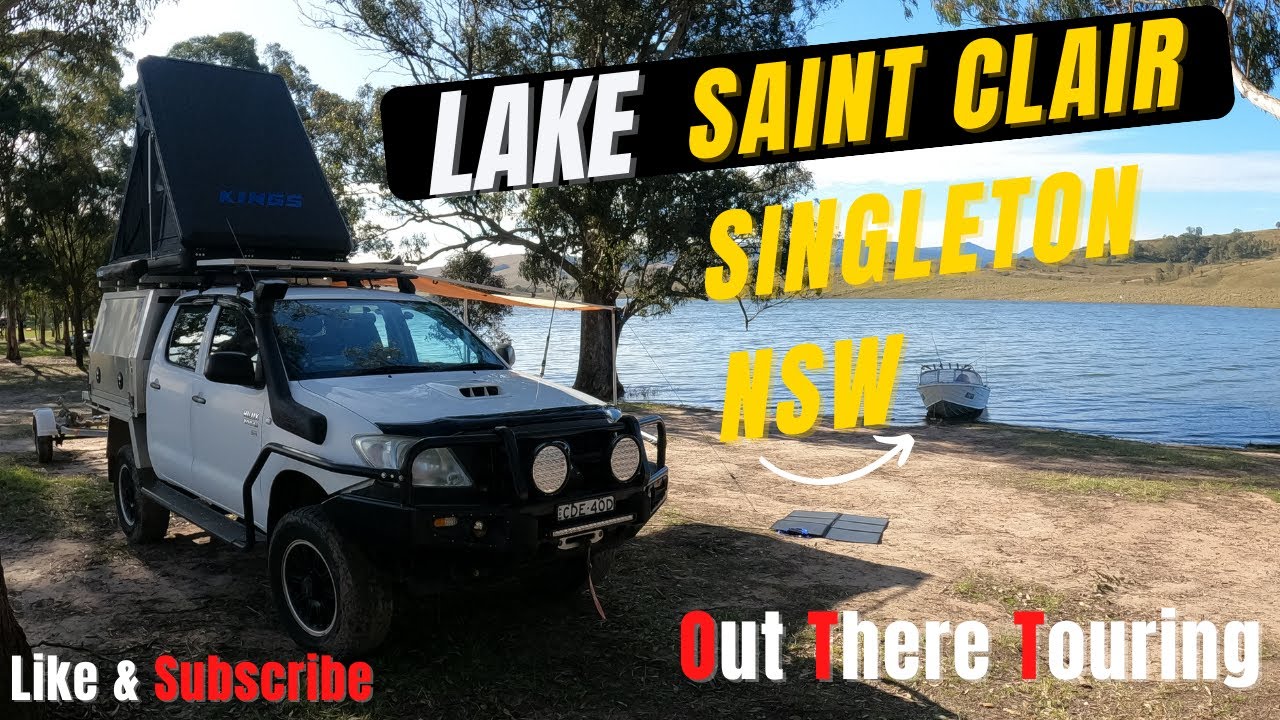 Camping at Lake St Clair Singleton NSW - YouTube