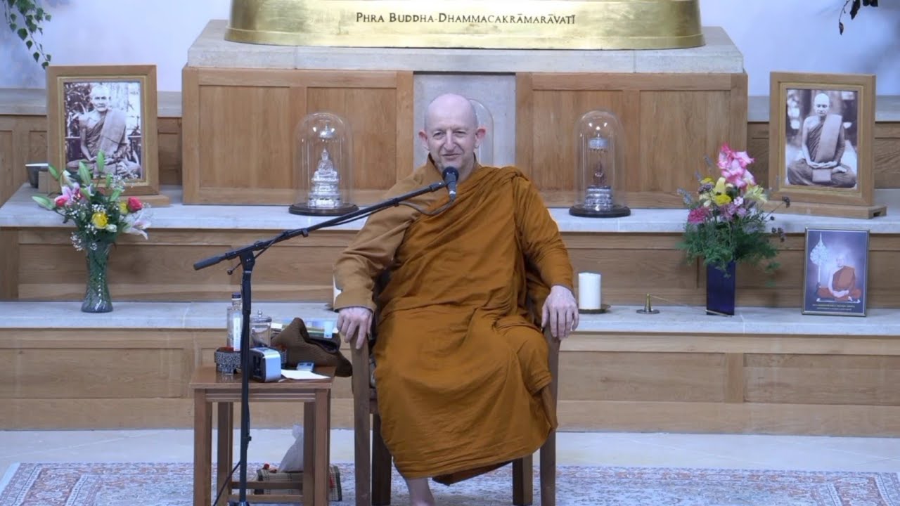 An Intriguing Dhamma Talk | Ven Ajahn Amaro - YouTube