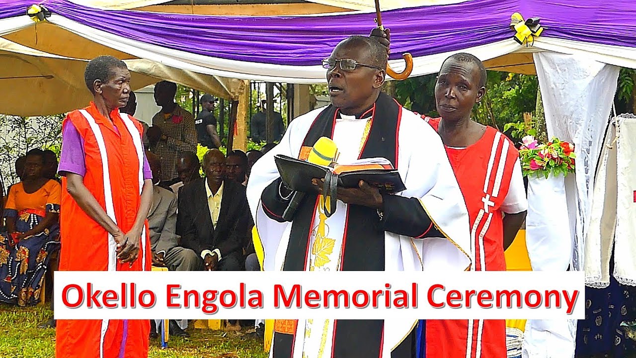 Hon Minister Okello Engola 1st Memorial Ceremony Full Preaching - YouTube