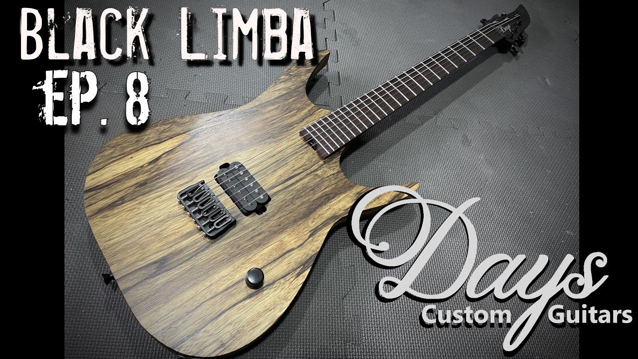 CUSTOM Guitar Building - Episode 8 - Final Assembly - DAYS CUSTOM ...