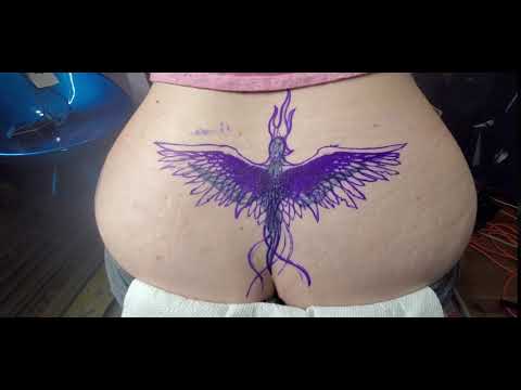 lower back tattoo cover up | #CheerUp