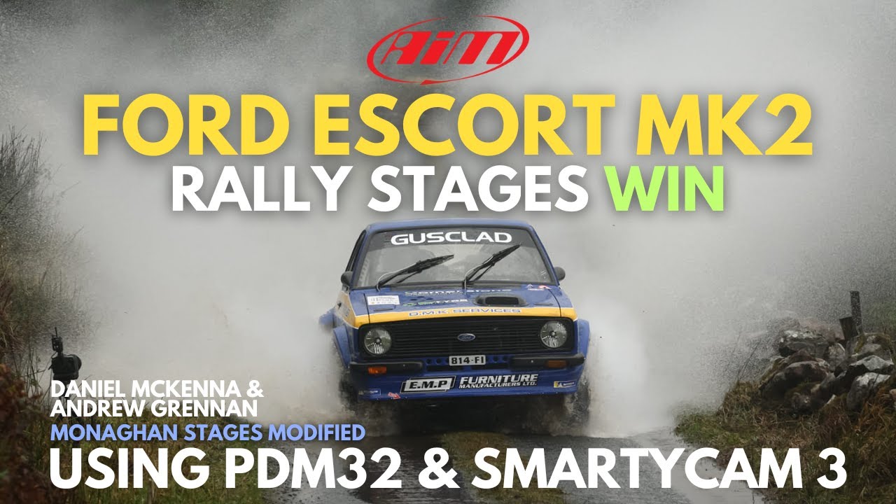 Dan McKenna & Andrew Grennan Ford Escort MK2 Monaghan Stages Modified ...