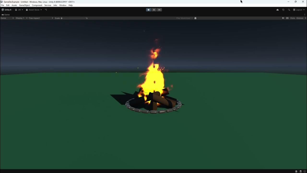 Fire shader assignment - YouTube
