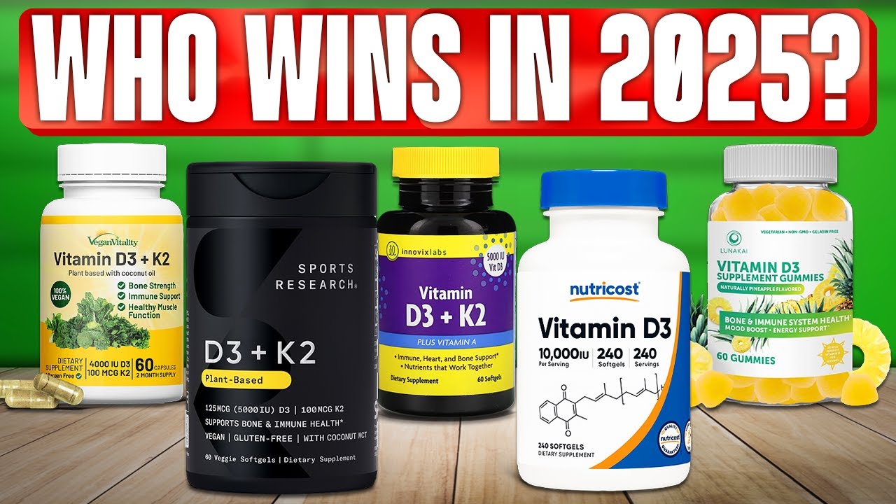 TOP 5 Best Vitamin D Supplements 2025 - YouTube