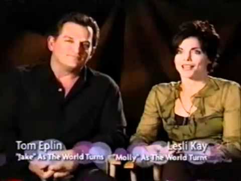 Lesli Kay Tom Eplin Soapcenter Interview ATWT Molly Conlan Jake ...