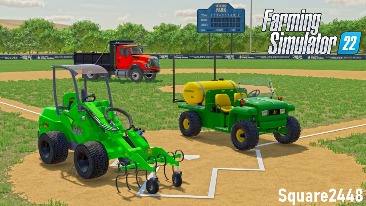 Prepping A Baseball Field! (Tree Cleanup & Field Work) | Public Works ...