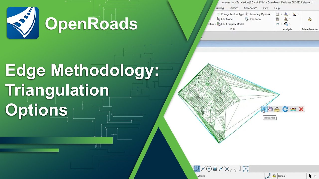 Tips for DTMs 02 - Edge Methodology: Triangulation Options - YouTube