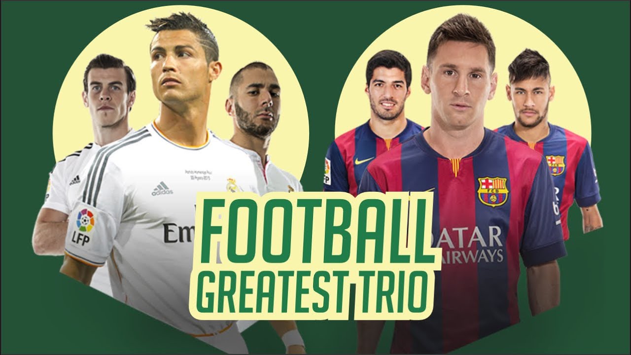 7 greatest football trios in history #football #story - YouTube