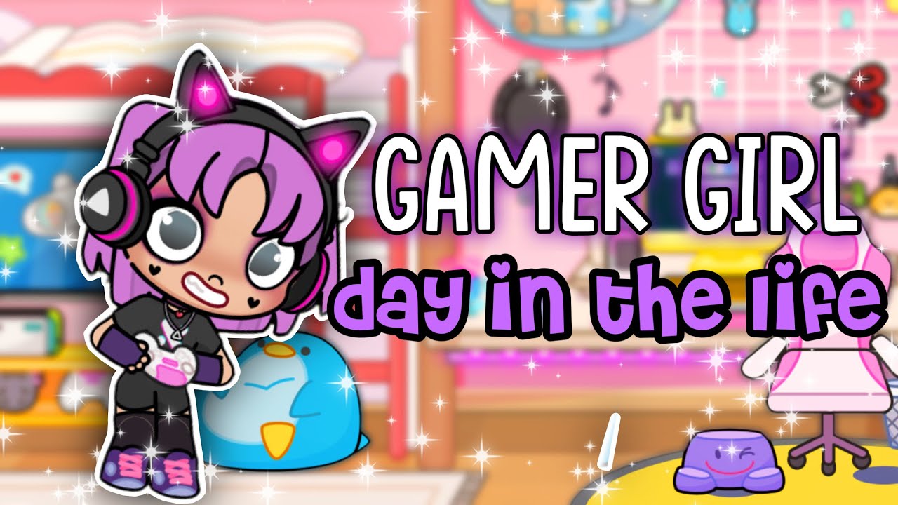 DAY IN THE LIFE OF GAMER GIRL 👾🎮II Avatar world II - YouTube