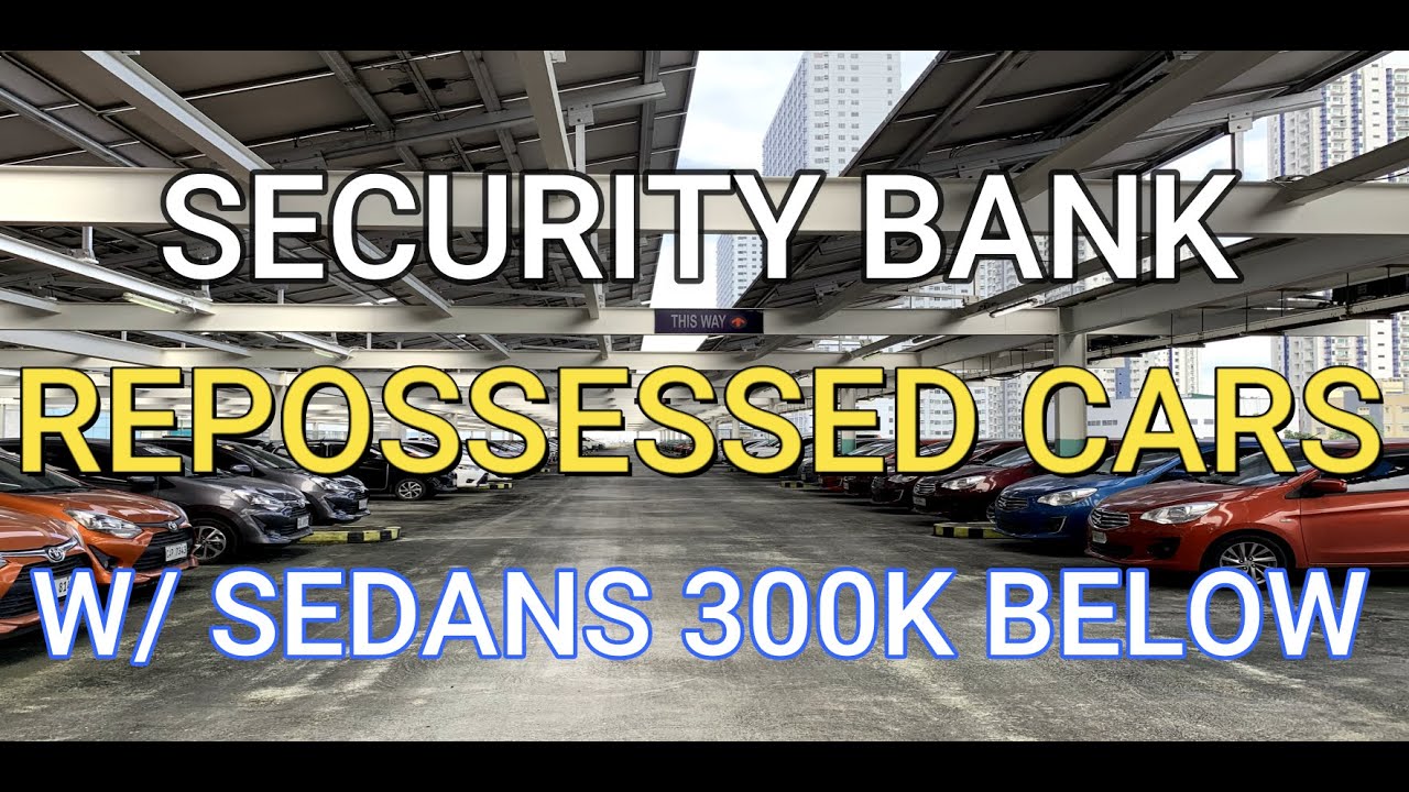 Security Bank Repo Cars (SM North Edsa - 20210422 Update) - YouTube
