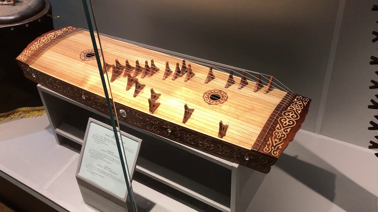 Kazakh musical instruments in Almaty museum-10 - YouTube