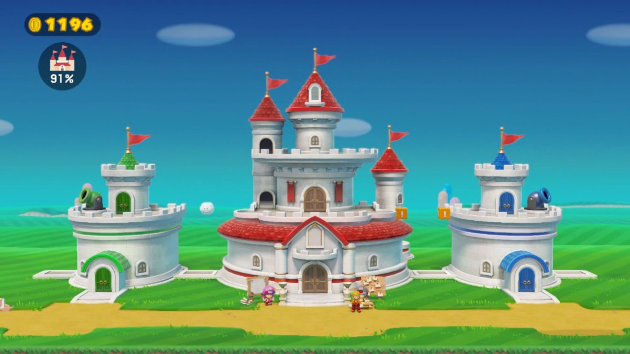 Let's Play Mario Maker 2: Part 7-Castle complete - YouTube