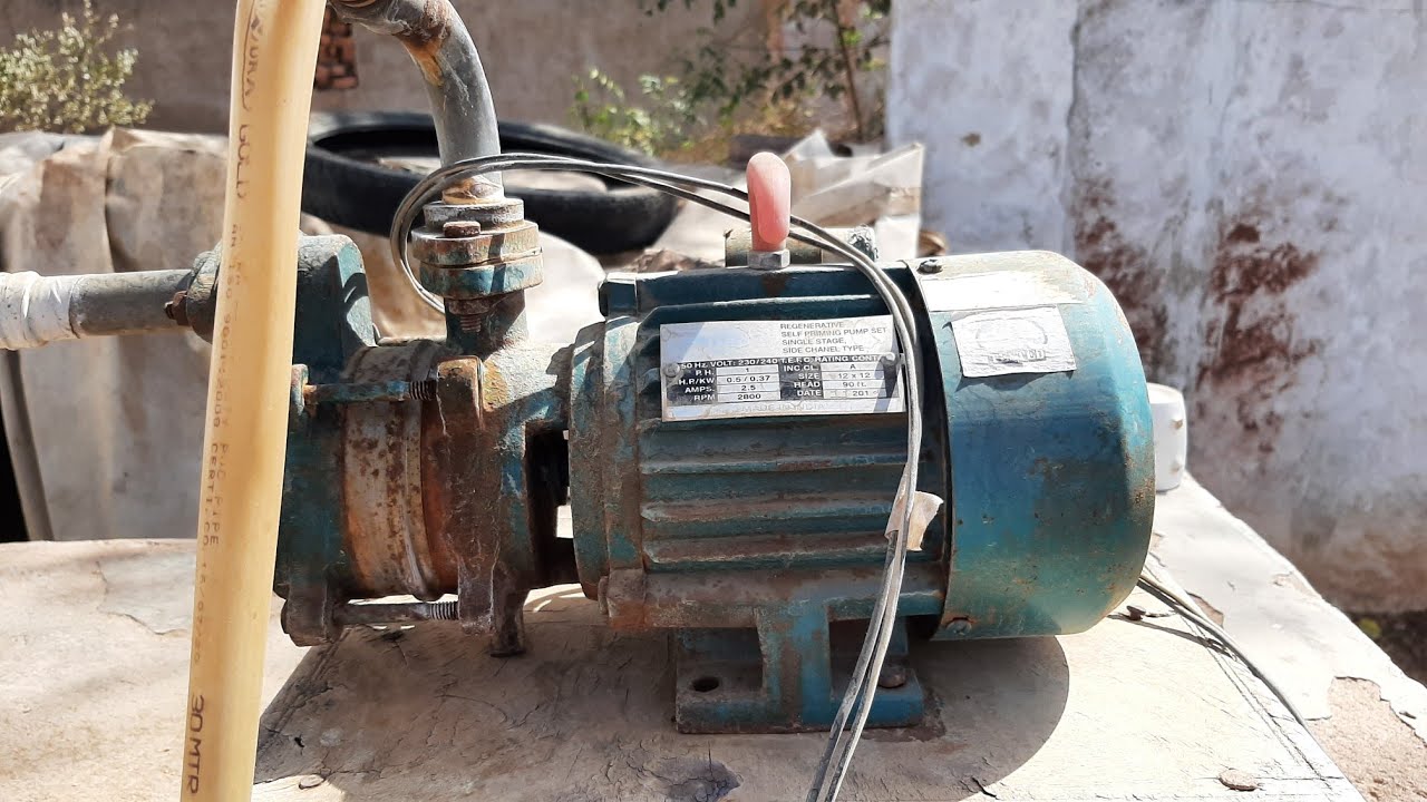 Orient Monoblock water pump - YouTube