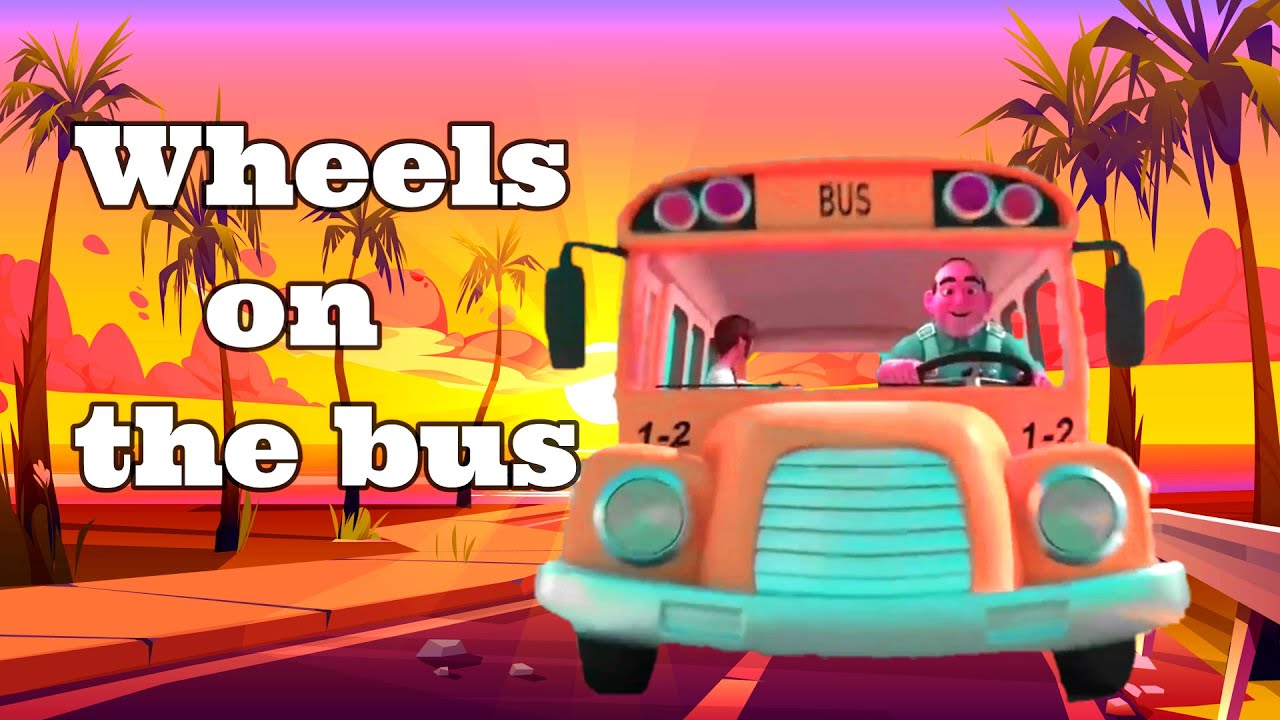 Coco Wheels on the bus Beach Version - Round And Round - YouTube