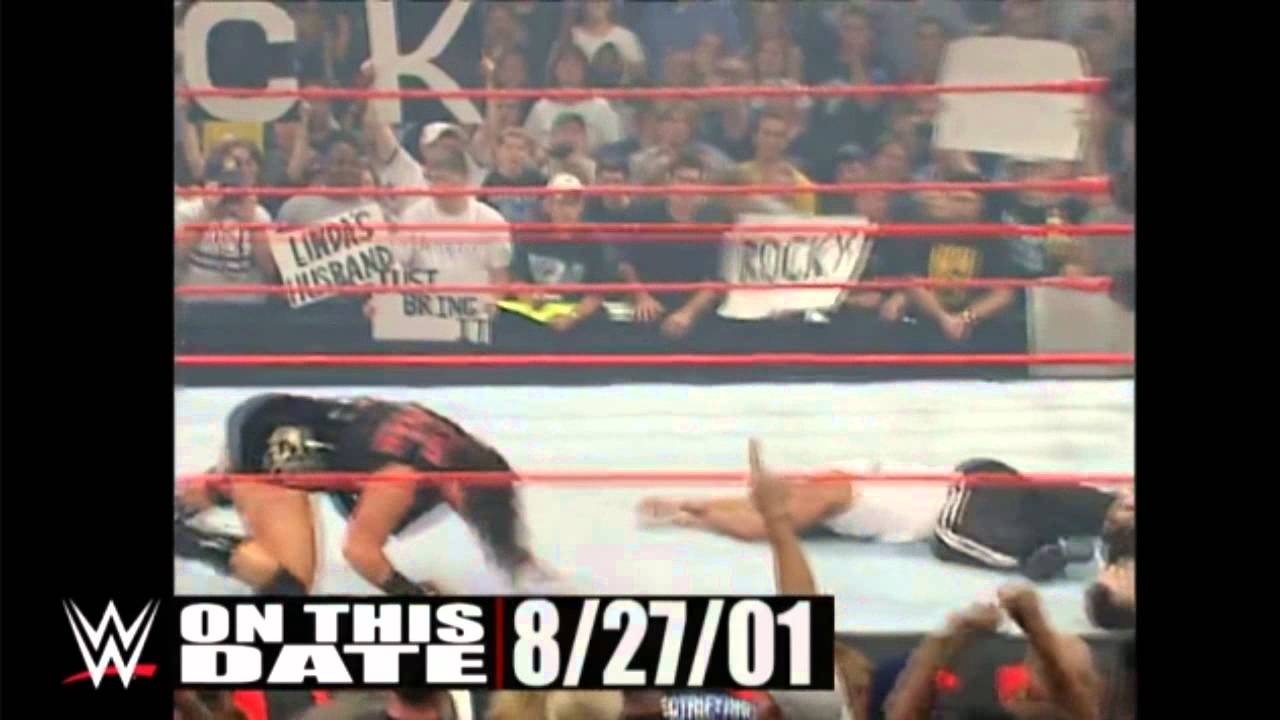 RHYNO Gives The Rock the Gore - WWF - YouTube