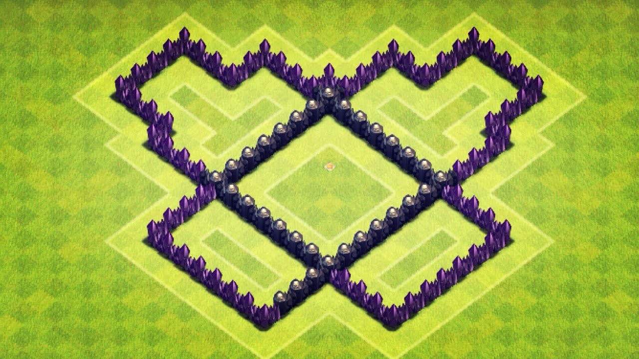 Clash of Clans - Epic TH5 Farming Base - Speedbuild 2014 - YouTube