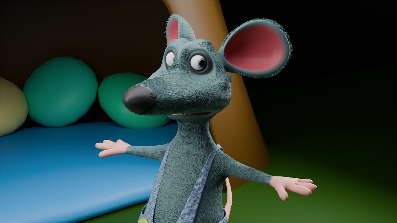 How to make a mouse's movements in blender - YouTube