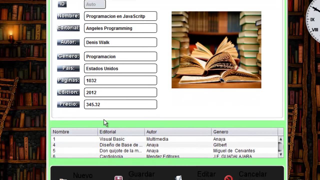 Biblioteca Javanetbeansmysqljpahibernate Youtube