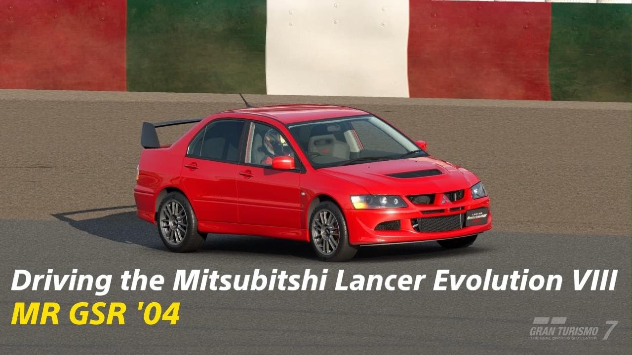 Driving the Mitsubitshi Lancer Evolution VIII MR GSR '04 | Gran Turismo ...