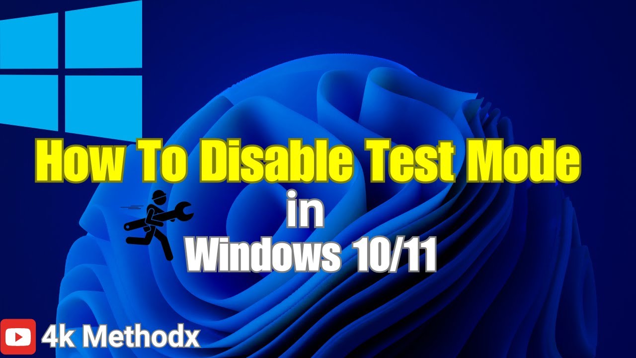 How To Disable Test Mode In Windows 11 | bcdedit /set test signing ...