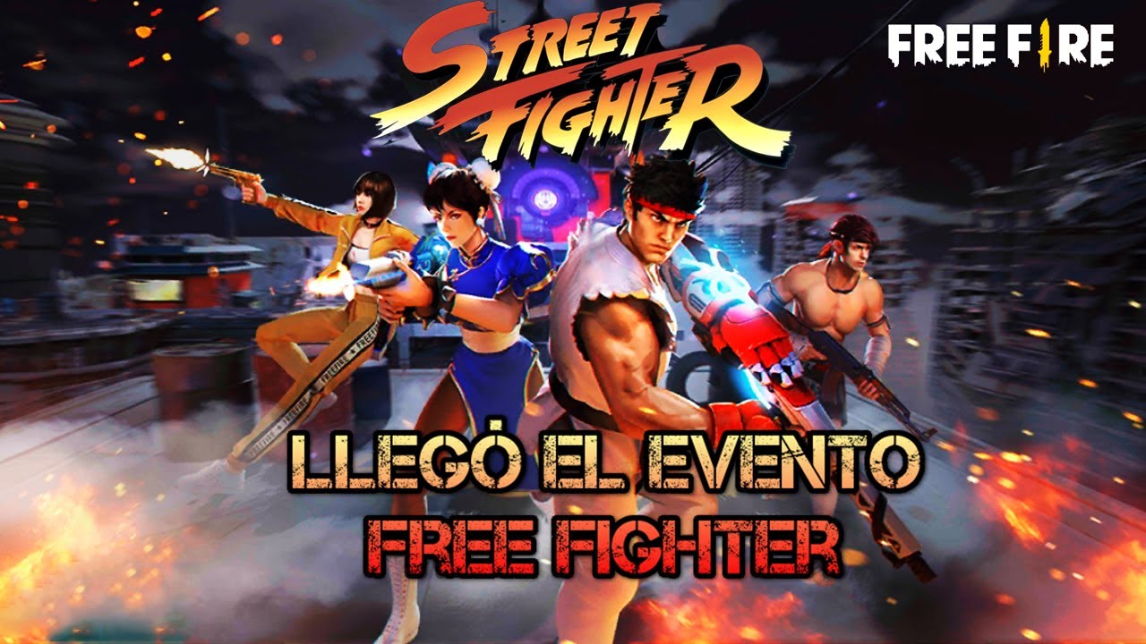 Nuevo Evento "FreeFighter" Free Fire X Street Fighter Cómo Conseguir El ...