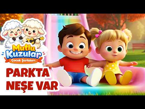 Parkta Neşe Var 🎈 | Eğitici ve Eğlenceli Çocuk Şarkısı | Mutlu Kuzular 🐑