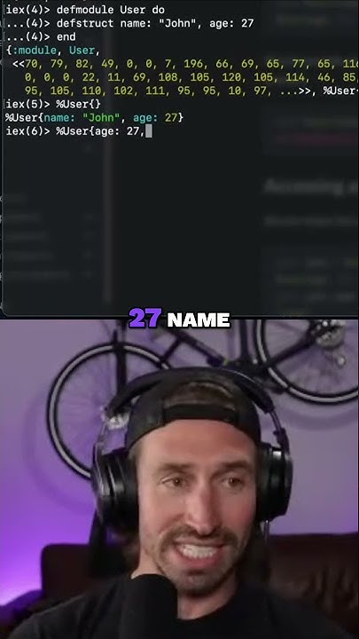 Elixir Structs Explained | Live Coding from Getting Started Guide - YouTube