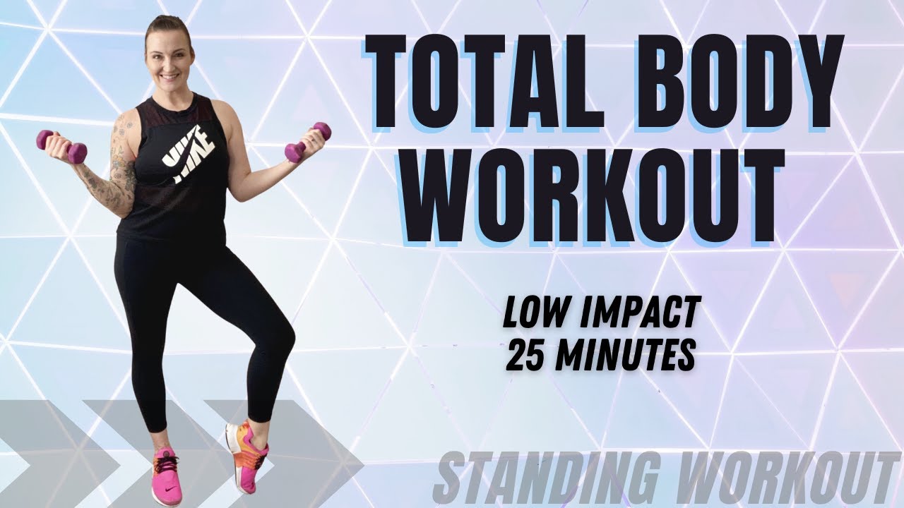 TOTAL BODY:Standing Workout- Upping the Intensity but Low Impact ...