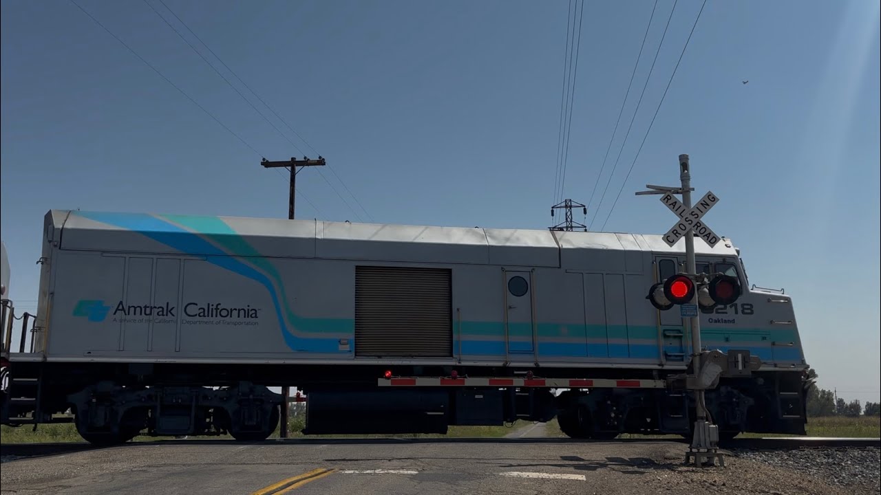 Amtrak CDTX 90218 San Joaquins Train 712 South - Plainview Road ...
