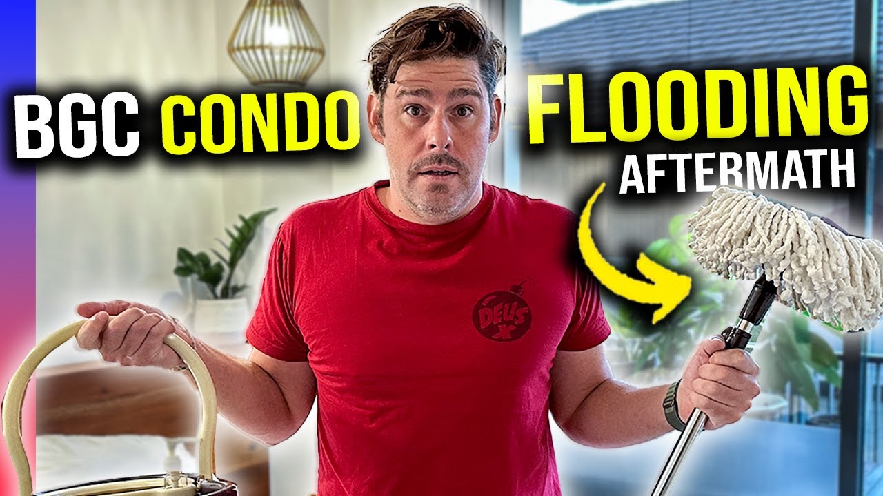 My BGC CONDO got FLOODED: The AFTERMATH !!! - YouTube