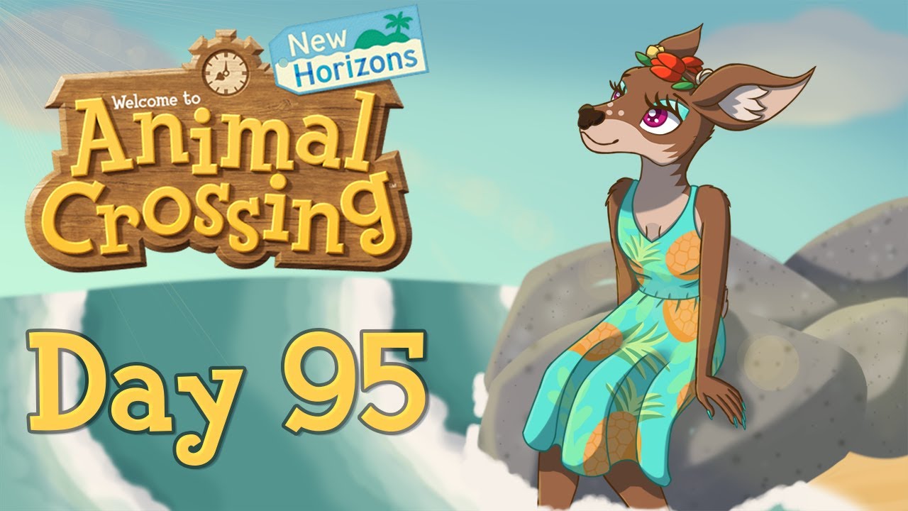 Welcome Fuchsia! - Animal Crossing: New Horizons - Video Diary - Day 95 ...