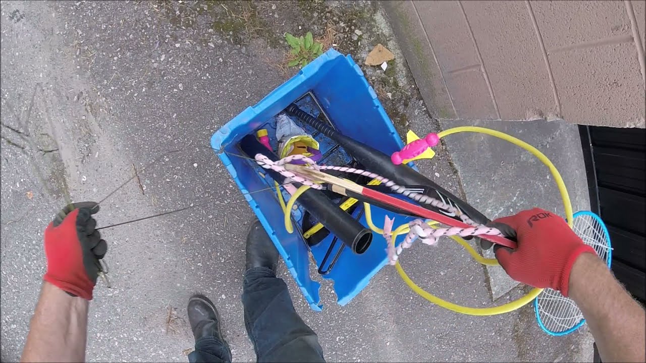 Scrap Run & Street Scrapping Action - YouTube