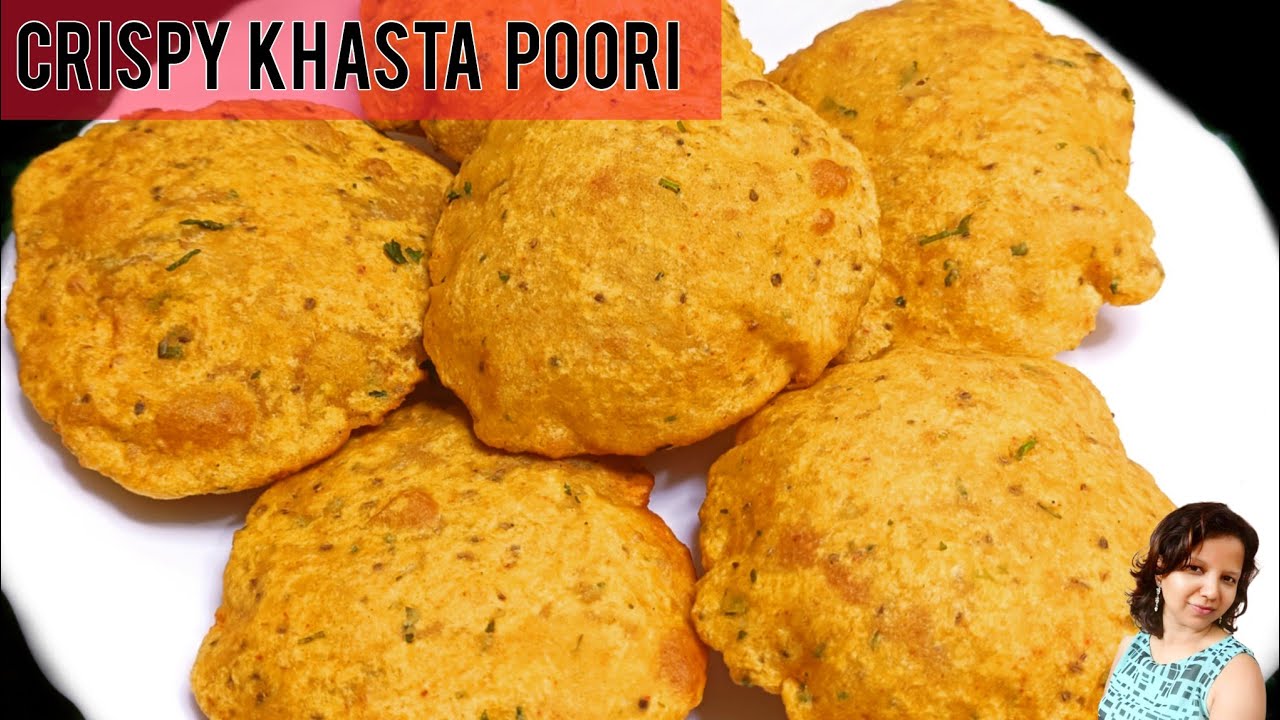 kachori style पूरी बनाने की असान विधि | crispy khasta poori | Krazy ...