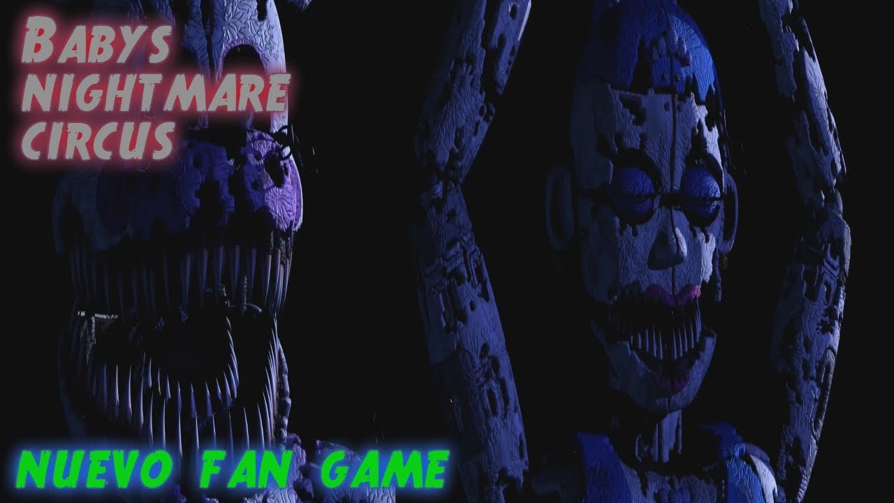 Los animatronicos Funtimes en su version Nightmare | Babys Nightmare ...