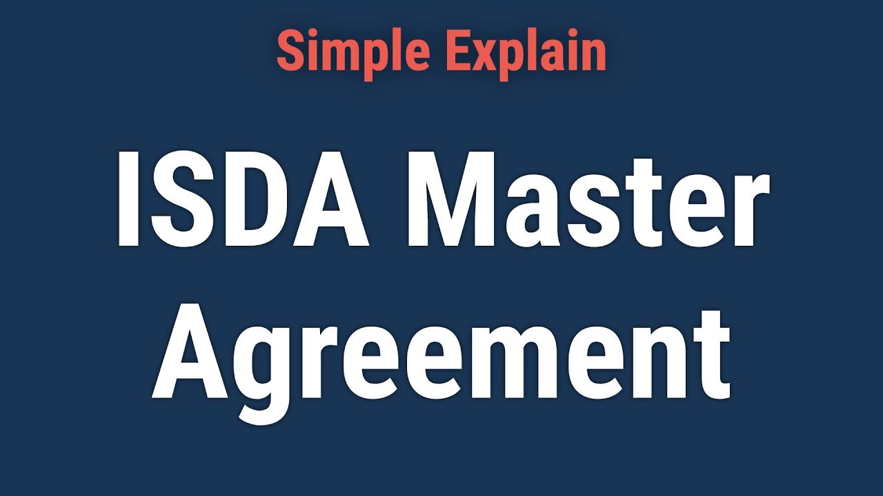 What Is an ISDA Master Agreement? - YouTube