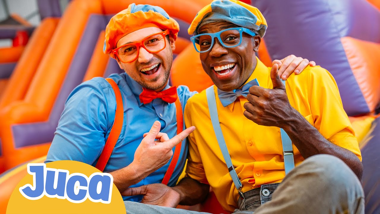Blippi e Juca Visitam um Parque Interior | 1 HORA DE JUCA! | Blippi em ...