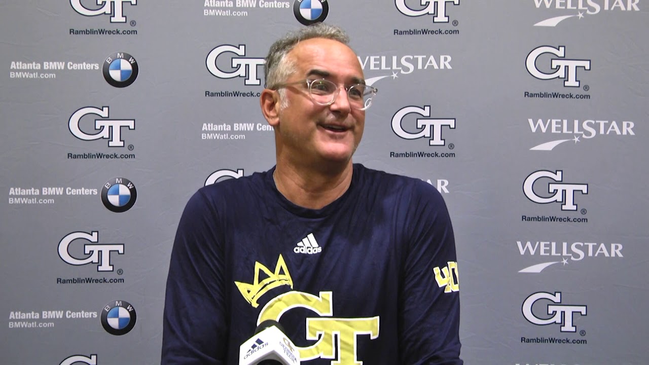 2019 Georgia Tech Football Fall Camp: Offensive Coordinator Dave ...