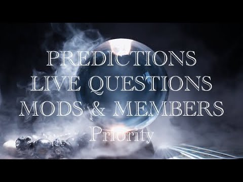 LIVE QUESTIONS SERIES‼️ ️ ️MEMBERS AND MODS‼️(MESSAGES) - YouTube