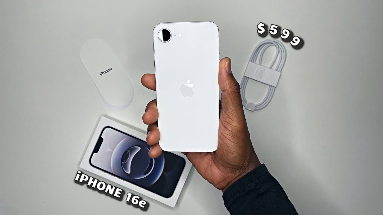 iPhone 16e Unboxing, Camera & Sound Test and Gameplay (Hands-On) - YouTube