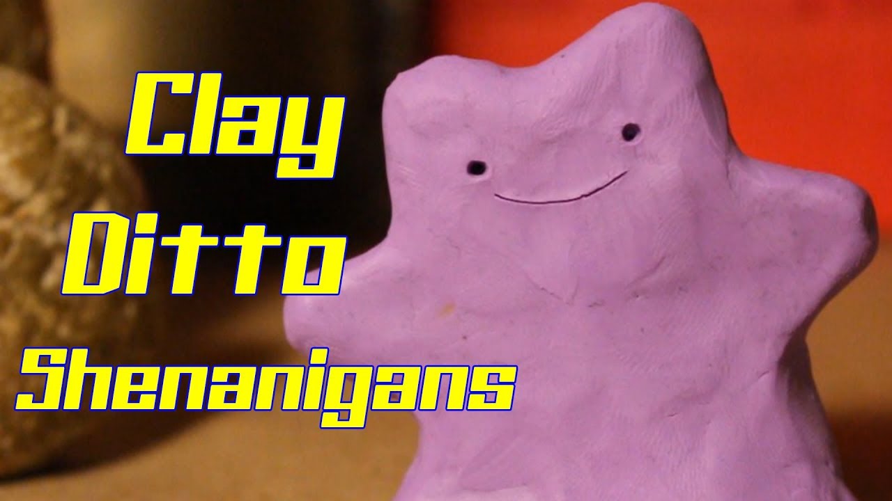 Clay Ditto Shenanigans (Pokemon Stop Motion) - YouTube