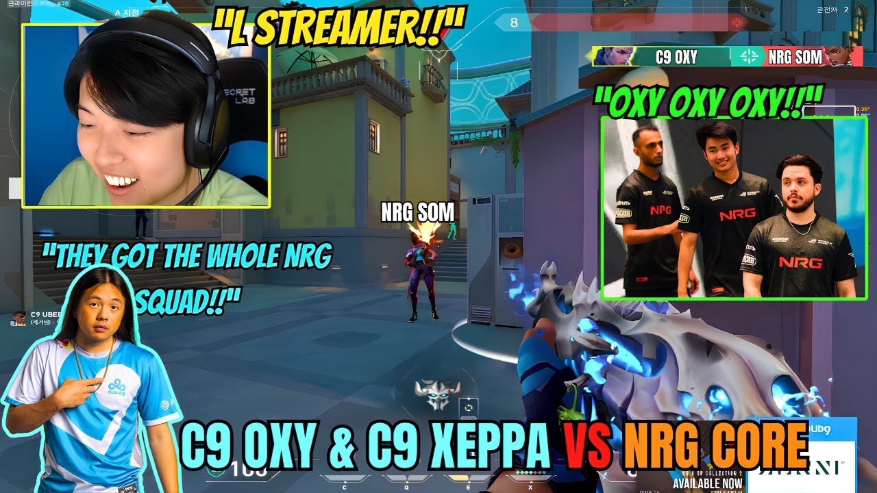 C9 Oxy and C9 Xeppa go against NRG s0m, NRG FNS and NRG Ethan - YouTube