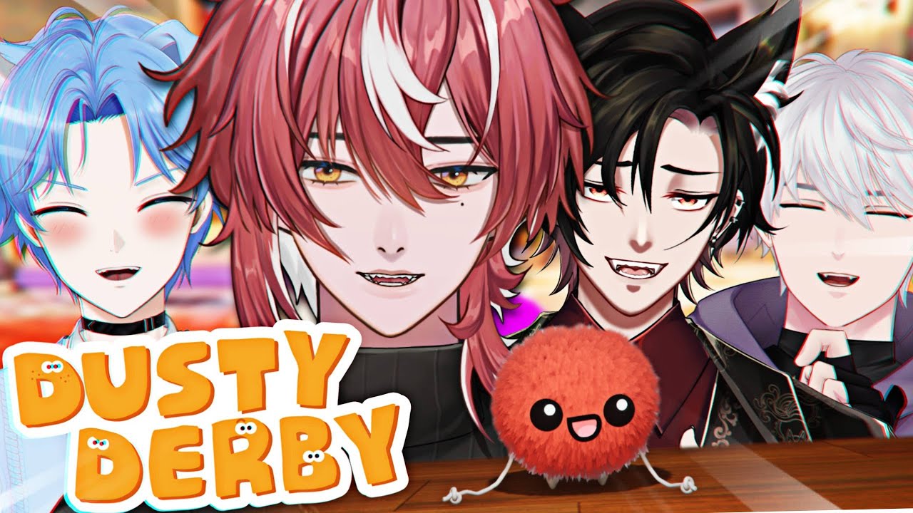 4 VTUBER COWOK BAKU HANTAM?! - Dusty Derby - YouTube
